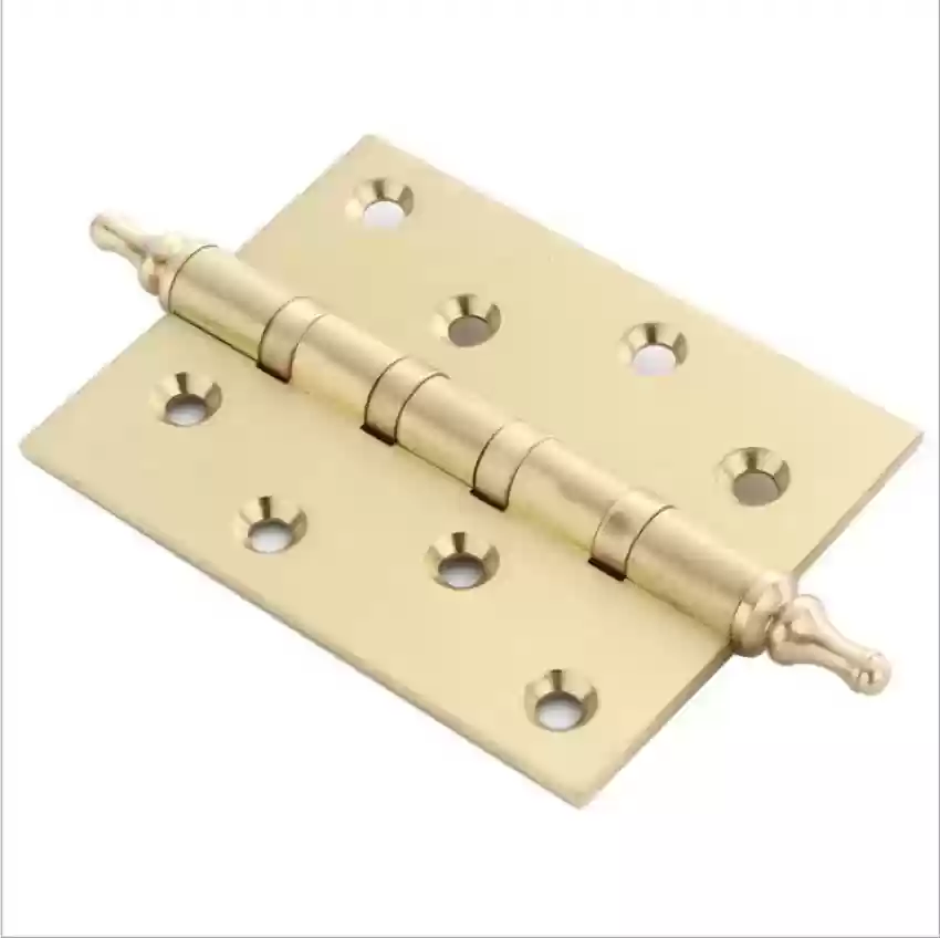 Brass Temple / Crown Bearing Hinges - Braskhardware